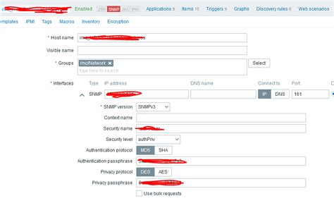 Snmp Agent Shows Failed But The Snmp Item Test Result Is Ok Zabbix Forums