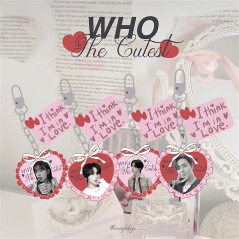 Jual Who The Cutest Keychin Kpop Non Kpop Free Custom Shopee Indonesia