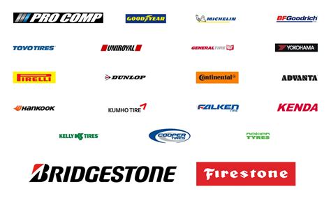 Tire Brands Logos