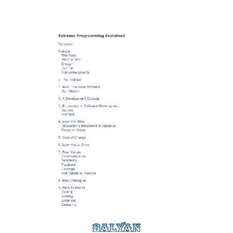 دانلود کتاب Extreme Programming Explained بلیان