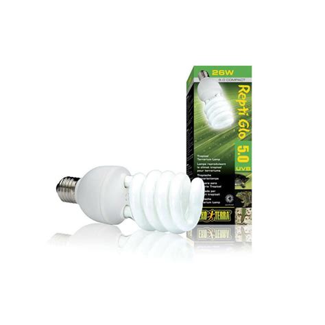 Exo Terra Reptile Uvb100 Compact Lamp 26w Charterhouse Aquatics