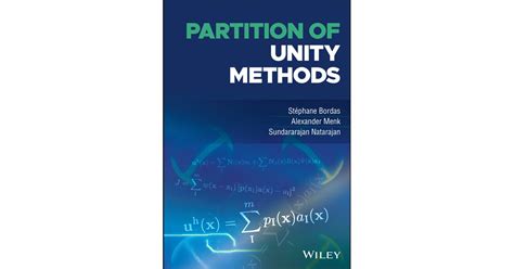 Bordas Menk Partition Of Unity Methods 1 Auflage 2023 Beck Shopde