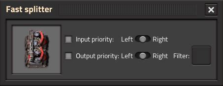 Fast Splitter Factorio Wiki