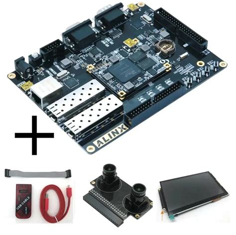xilinx artix 7 a7 fpga development board xc7a100t ethernet 2sfp rs232
