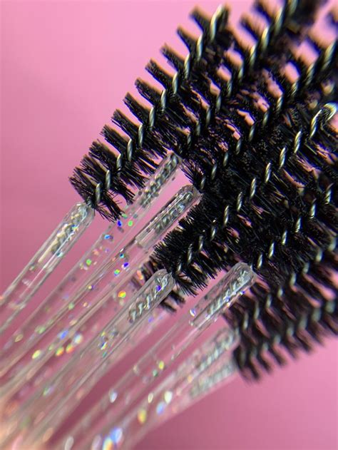 Щеточки для наращенных ресниц Ресницы Предметы макияжа Розовые оттенки