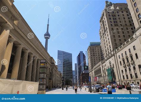 Old Restored Building Massive Columns And A Long Corridor Ancient