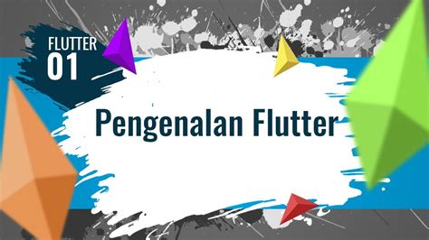 ENG SUB FLUTTER Pengenalan Flutter Tutorial Flutter Belajar Flutter Flutter