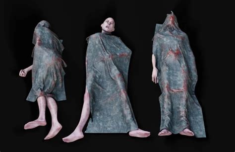 尸体素材包 Death Male Body Parts Collection Vol Vii Cg3da
