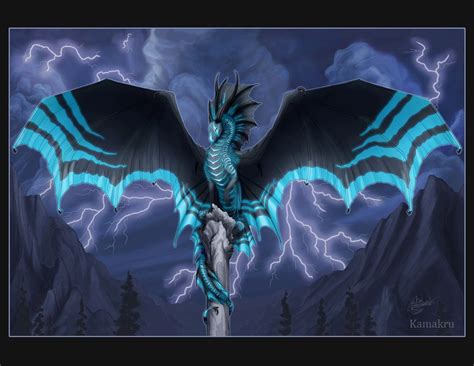 How To Draw Lightning Dragon