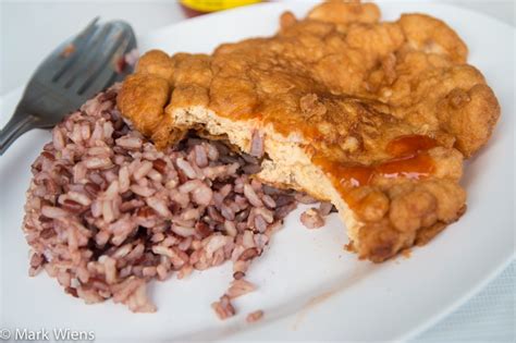 Thai Street Food Pork Omelet Recipe Kai Jeow Moo Sab ไขเจยวหมสบ