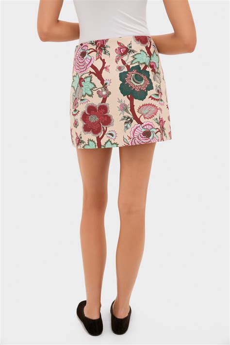 Garden Scrollwork Meg Mini Skirt Tuckernuck