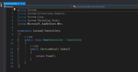 Aspnet Core 从空项目配置mvc项目 五个小码农 博客园