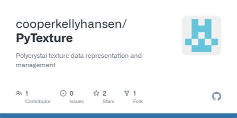 GitHub Cooperkellyhansen PyTexture Polycrystal Texture Data Representation And Management