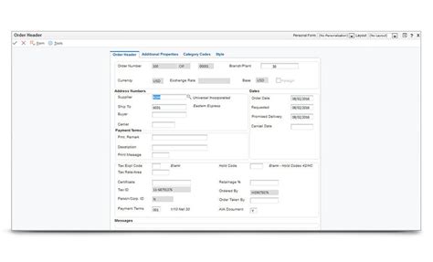 JD Edwards EnterpriseOne Supply Chain Execution Logistics