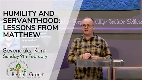 Humility And Servanthood Lessons From Matthew 23 Youtube