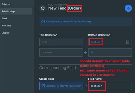 M2o Wrong Corresponding Field Name · Issue 3303 · Directusdirectus