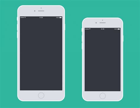 Iphone Wireframe Vector At Collection Of Iphone