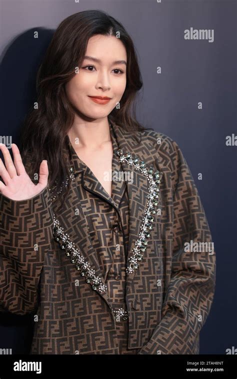 Hong Kong Actress And Fashion Model Janice Man Attends A Fendi Activity