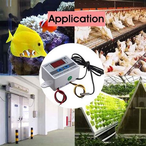 220v Digital Led Temperature Controller 10a Thermo Grandado