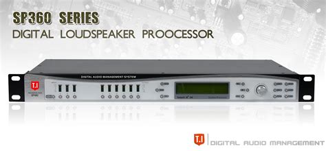 Professional Mini Audio Management Digital Speaker Processor T I Pro Audio Processor And