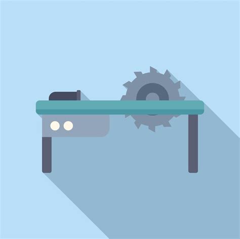 Premium Vector Mill Cnc Machine Icon Flat Vector Beam Equipment