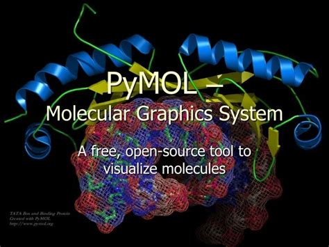Ppt Pymol Molecular Graphics System Powerpoint Presentation Free