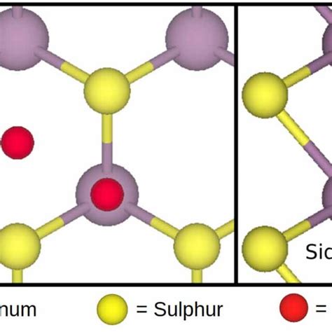 A Schematic Showing The Potential Adsorption Sites Considered The Red