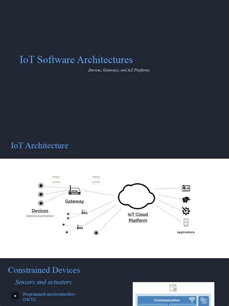 Iot Software Architectures Download Free Pdf Internet Of Things