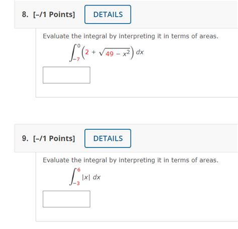 Solved Evaluate The Integral By Interpreting It In Terms Of Chegg Com