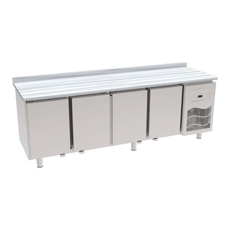 Sbm246s 4 Door Bench Type Refrigerator With Marble Top İnoksan