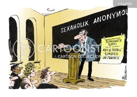 Sex Addiction Cartoons And Comics Funny Pictures From CartoonStock