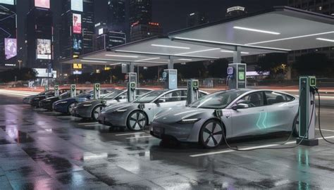 Free Future Transport Charging Image Autonomous Electric Taxis