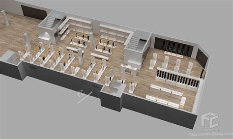 Fashion Boutique Floor Plan