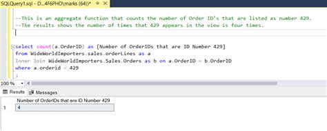 Sql Lab Aggregate Function Count
