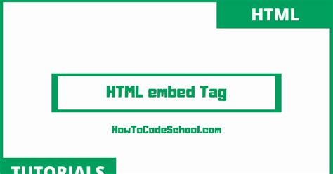 Html Embed Tag