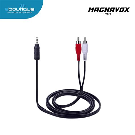 Magnavox 35mm To 2rca Plug 15m Sta St2r01 Electronics Boutique Online