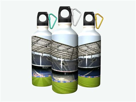 Бутылка фляга для воды "Fc red bull arena, место проведения, стадион ...