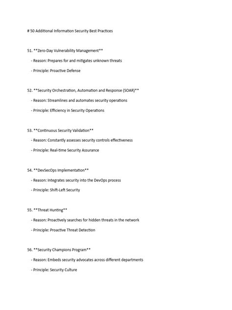 Information Security Best Practices 3 Pdf