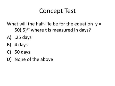 PPT Concept Test PowerPoint Presentation Free Download ID 115767