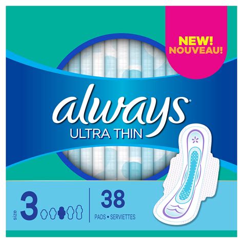 Always Ultra Thin Daytime Pads With Wings Size 3 Nepal Ubuy