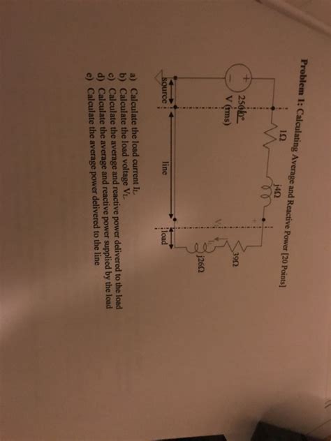 Solved Problem 1 Calculating Average And Reactive Power 20