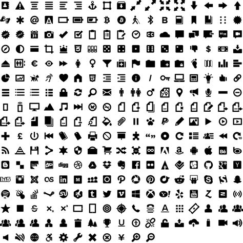 Foundation Icons Wireframesketcher