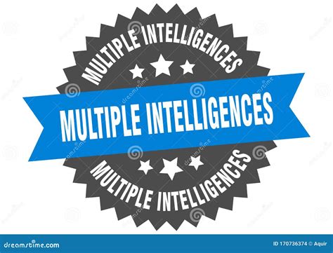Multiple Intelligences Sign Multiple Intelligences Circular Band Label