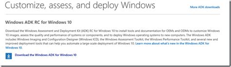 Nice To Know Windows 10 OS Deployment Links The Deployment Bunny