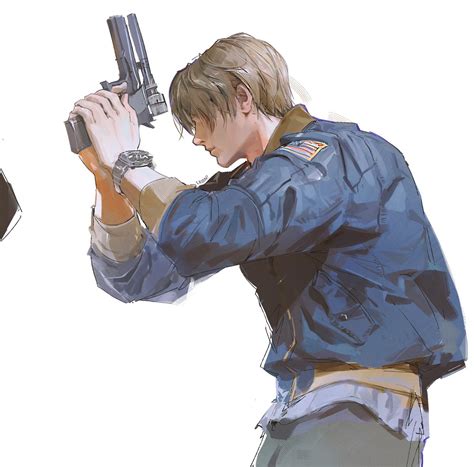 Fan Art Resident Evil Leon S Kennedy Artist Liyuliyuzhou