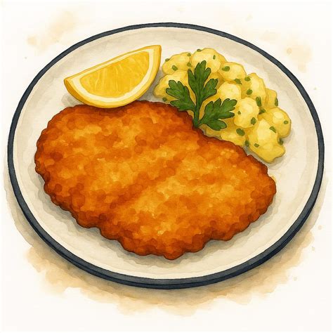 Wiener Schnitzel Austríaco • Austrian Wiener Schnitzel • Livro De Culinária