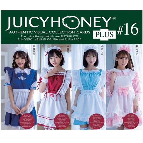 2022 Card Juicy Honey Plus16 Seal Boxmayuki Ito Ai Hongo Nanami