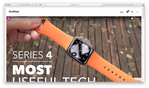 Full Width Youtube Video Below The Header In Outfitter Pro Sridhar Katakam