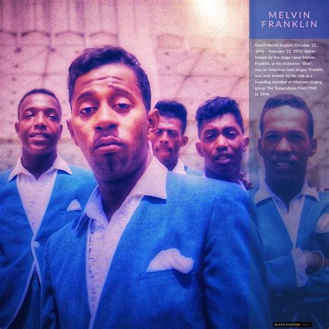Black Kudos On Instagram Melvin Franklin” American Bass Motown