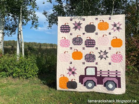 Tamarack Shack Patchy Pumpkin Farm Quilt